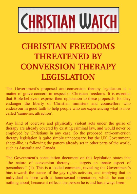 Christain Watch | Protestant Biblical Witness | KJV